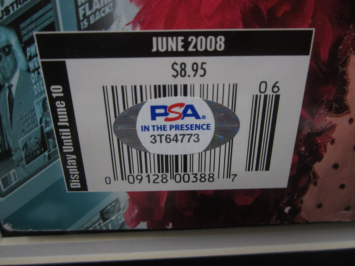 Ric Flair SIGNED 8x10 Framed 2008 Pro Wrestling Illustrated Magazine P – Five Star Collectibles