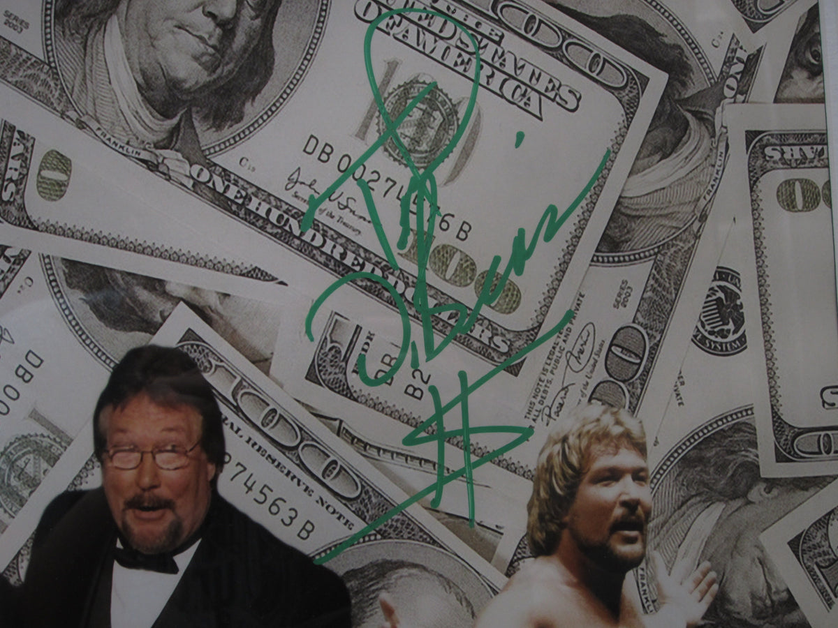 Ted DiBiase & Ted DiBiase Jr. SIGNED 16x20 Framed Photo PSA COA – Five ...